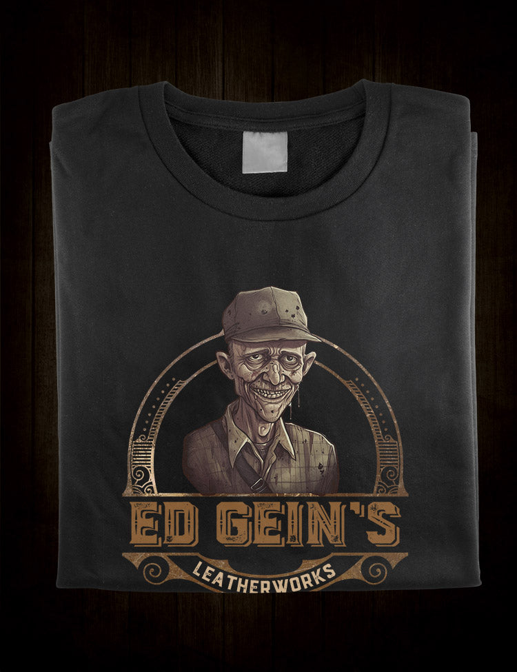 Ed Gein's Leatherworks T-Shirt – Hellwood Outfitters