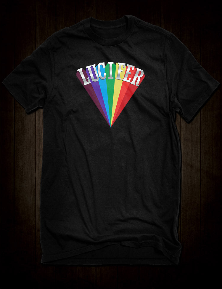 Lucifer Rising Rainbow T-Shirt – Kenneth Anger Occult Film Tribute ...