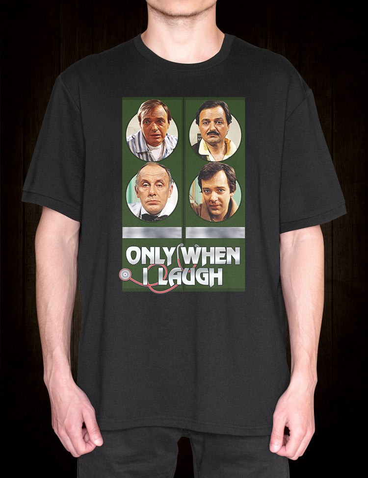 Only When I Laugh T-Shirt - Vintage British Sitcom Fashion – Hellwood ...