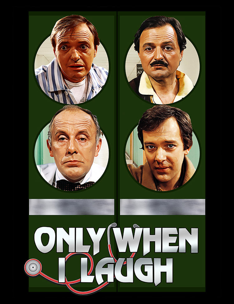 Only When I Laugh T-Shirt - Vintage British Sitcom Fashion – Hellwood ...
