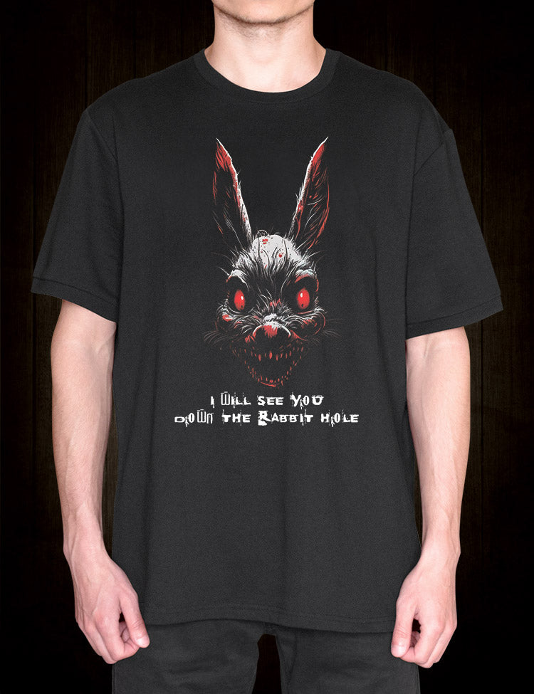 Down The Rabbit Hole T-Shirt | Uncover the Secrets of Conspiracy ...