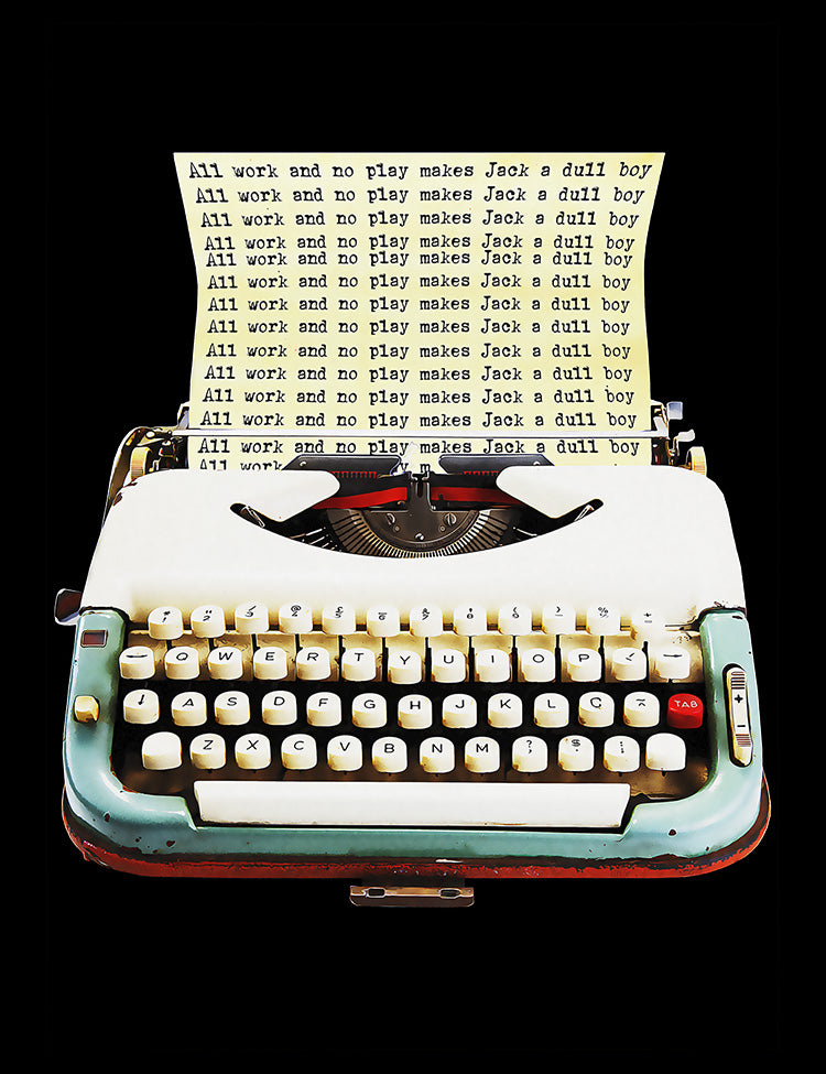 The Shining Typewriter T-Shirt – Hellwood Outfitters