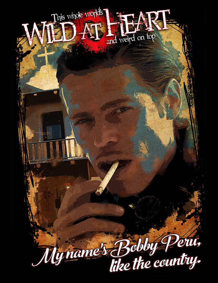 Wild At Heart - Bobby Peru T-Shirt | Celebrate The Lynchian Classic ...