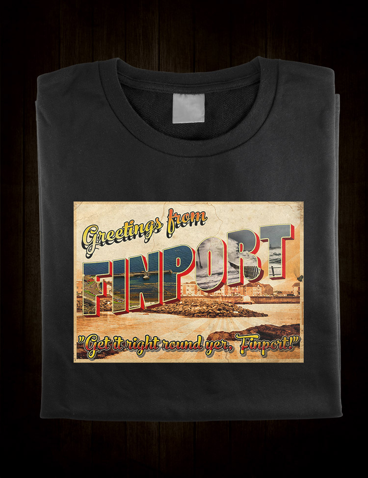 Still Game - Welcome To Finport T-Shirt from Hellwood Outfitters