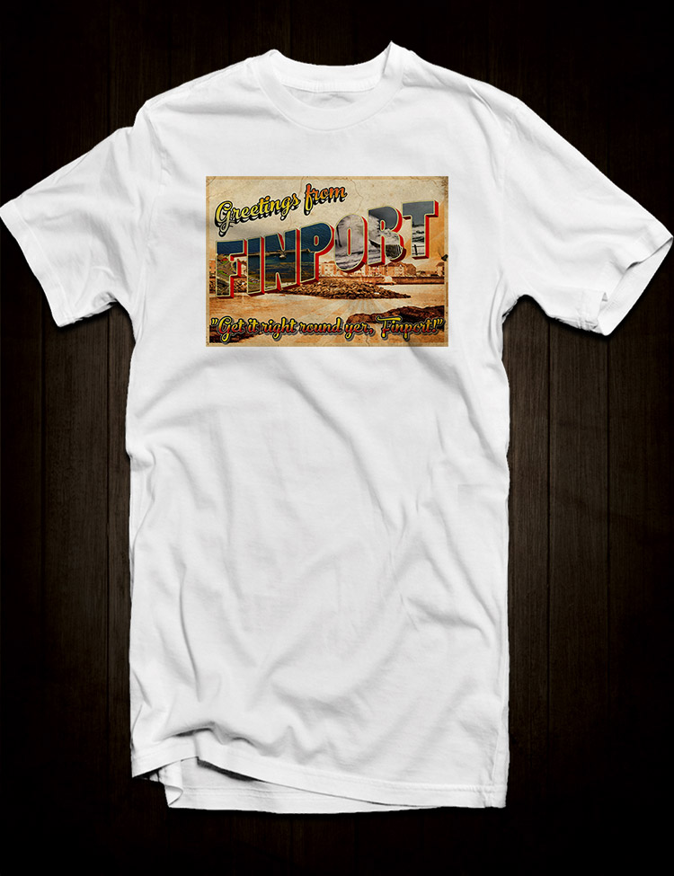 Still Game - Welcome To Finport T-Shirt from Hellwood Outfitters