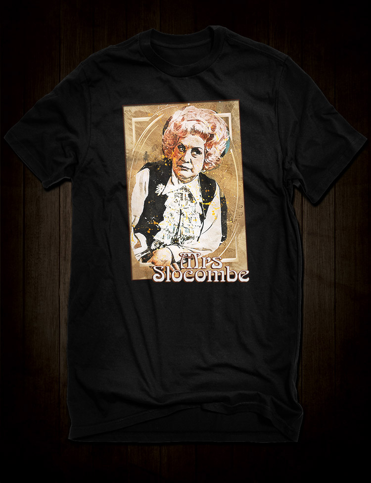 Mrs. Slocombe T-Shirt – Classic Are You Being Served Tribute – Hellwood ...