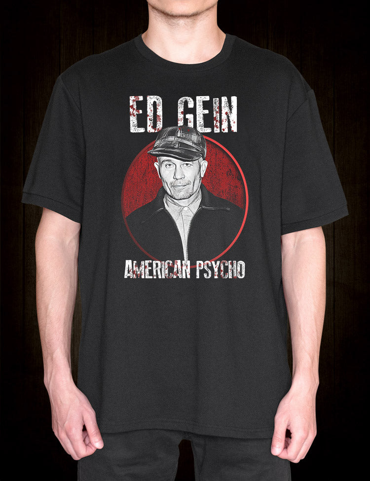 Ed Gein - American Psycho T-Shirt – Hellwood Outfitters