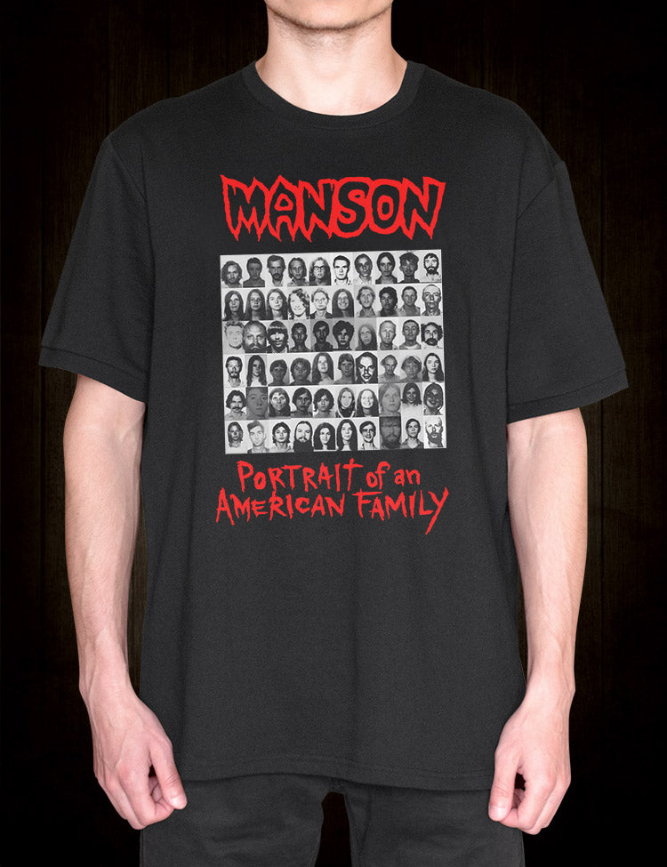 Manson - Portrait Of An American Family T-Shirt – Hellwood Outfitters