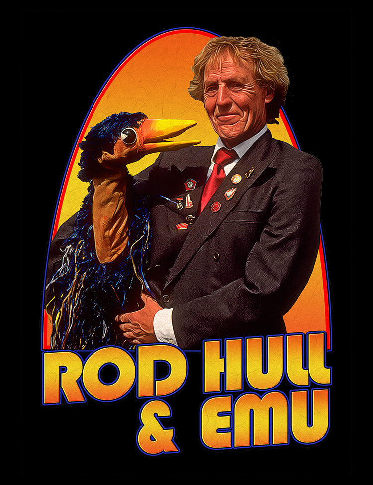 Rod Hull And Emu T-Shirt – Hellwood Outfitters