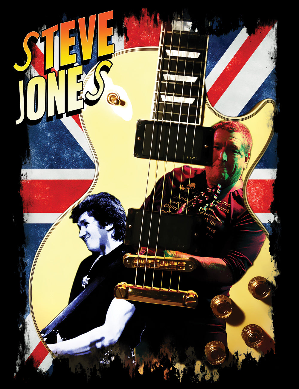 Steve Jones Guitar Hero T-Shirt from Hellwood Outfitters